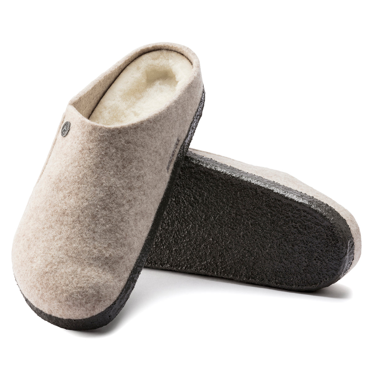 Birkenstock Zermatt Shearling Wool Felt Slipper – Brown's Shoe Fit Co ...